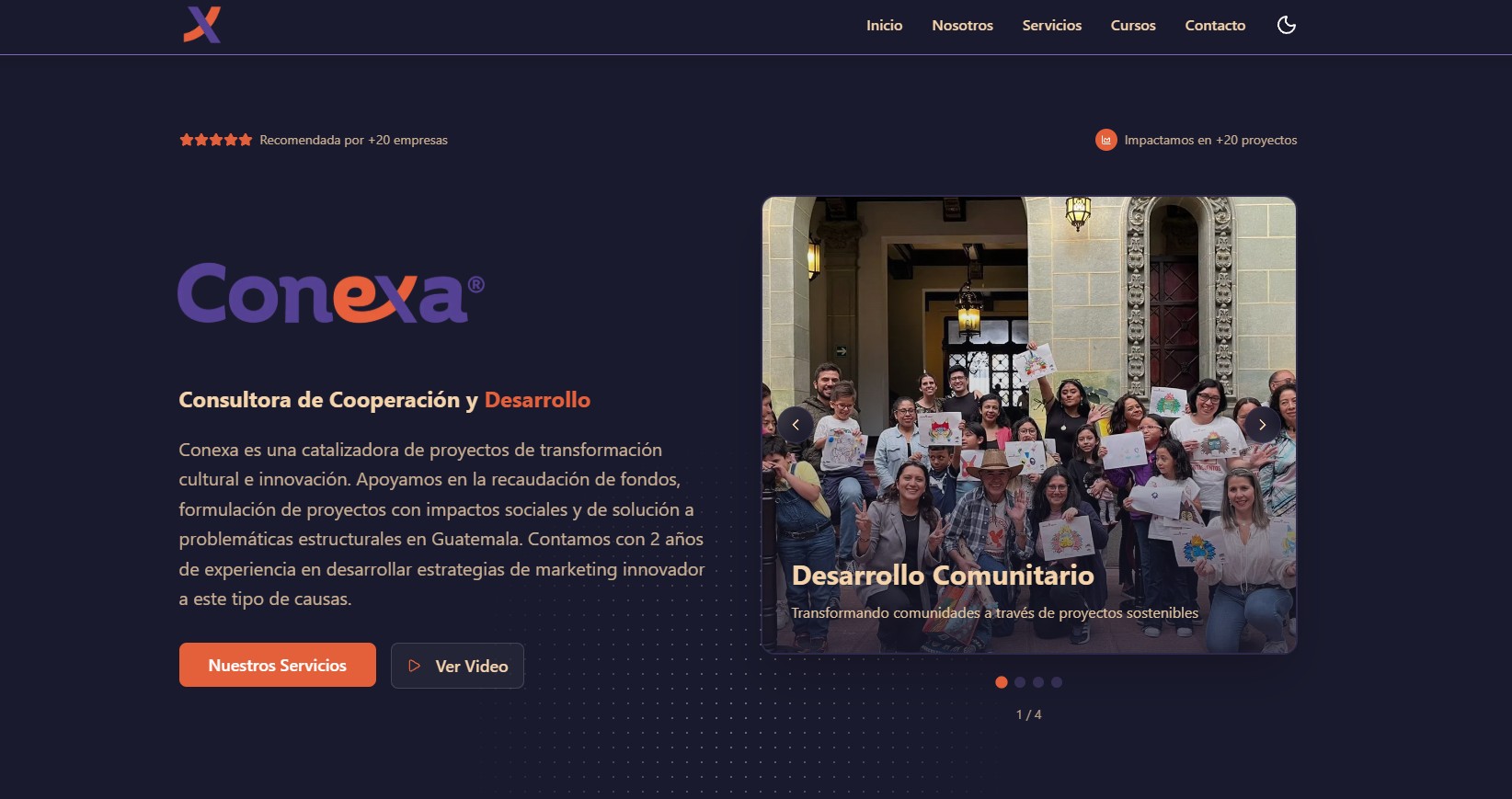 Conexa - Consultora de Cooperación y Desarrollo | Transformamos Ideas ...